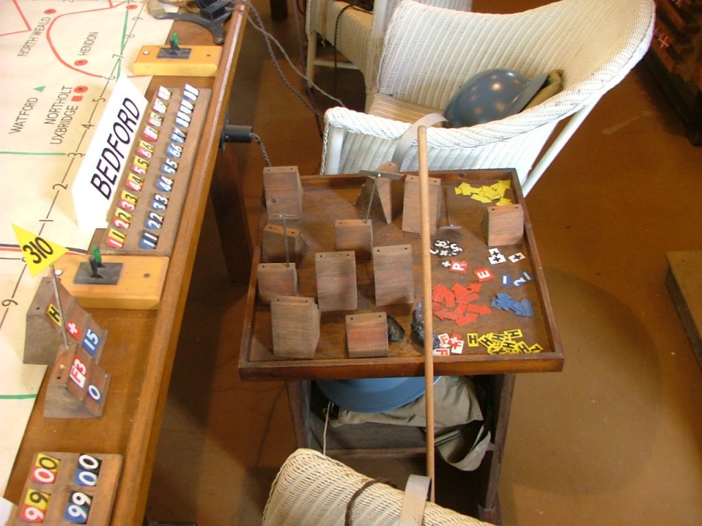 Inside the Battle of Britain Ops Room at Imperial War Museum Duxford ...