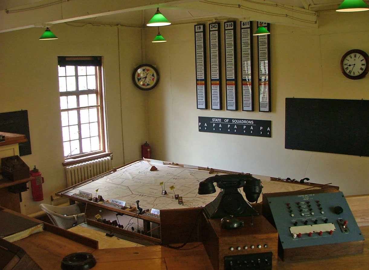 Inside the Battle of Britain Ops Room at Imperial War Museum Duxford ...