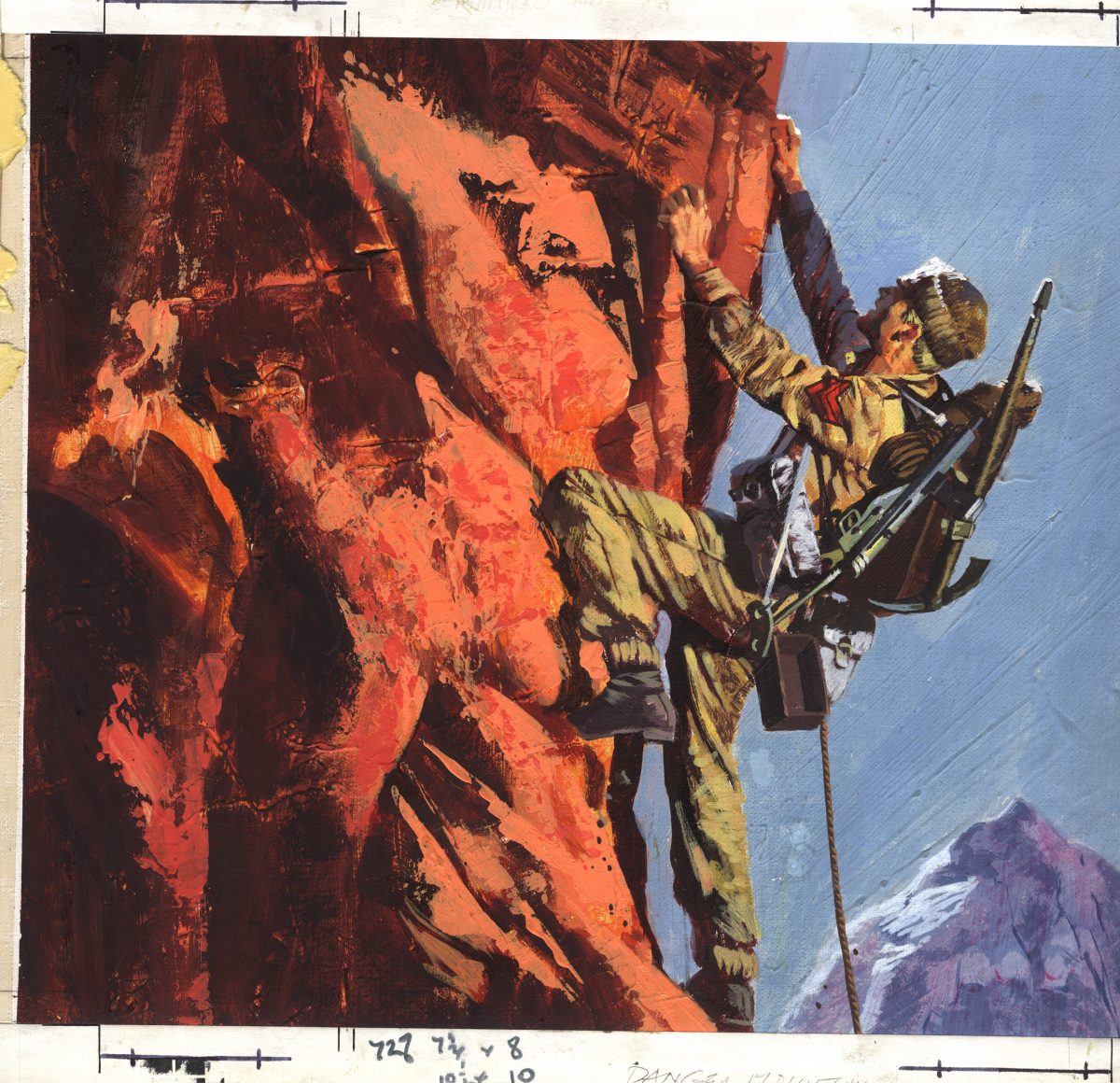 The iconic Art of Commando Comic – Museum Crush