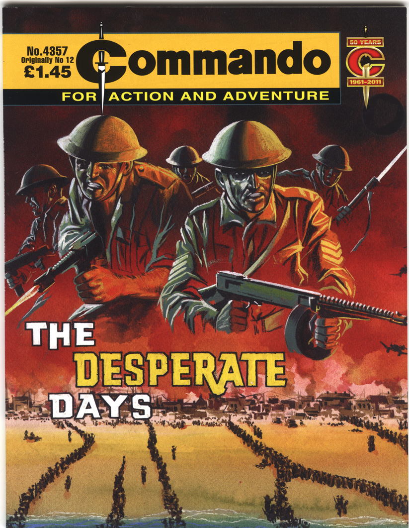 The iconic Art of Commando Comic – Museum Crush