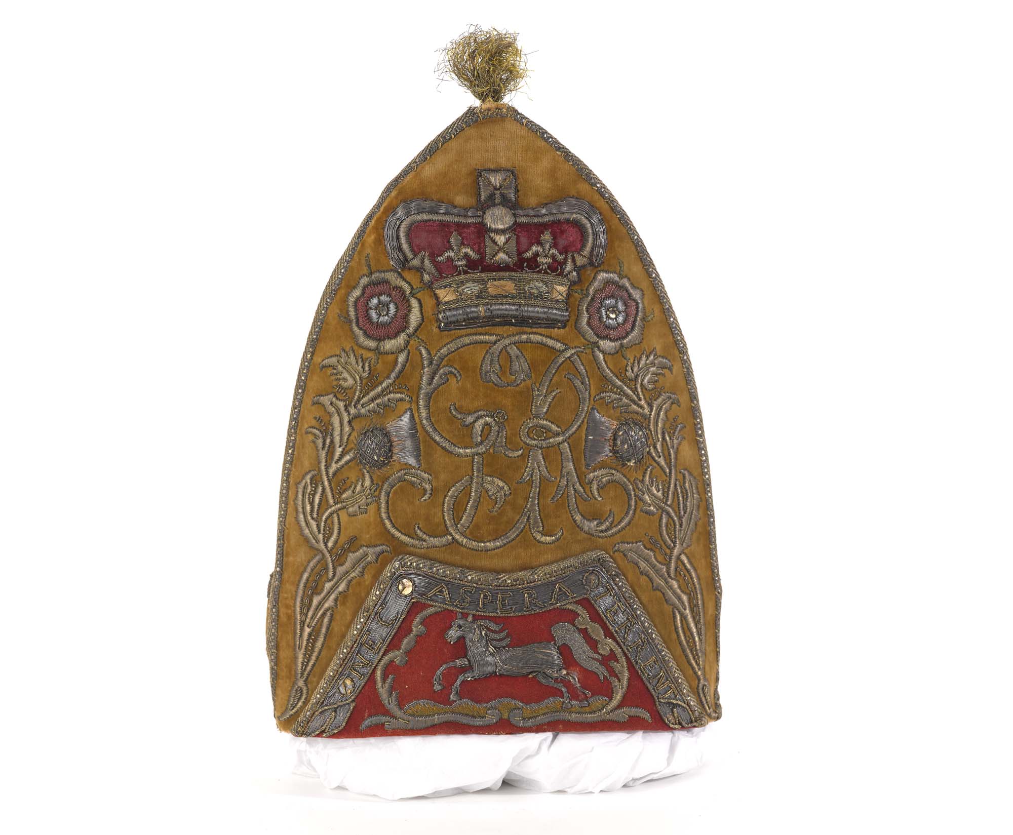 Officer’s grenadier cap, 1740, (c) National Army Museum – Museum Crush