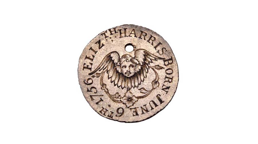 The tokens of mothers who gave up their babies to the Foundling ...