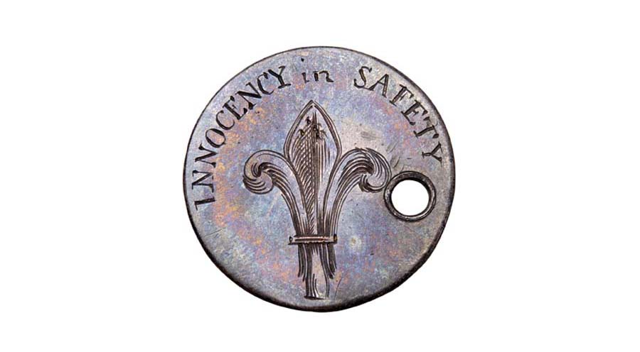 The tokens of mothers who gave up their babies to the Foundling ...