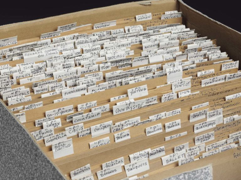 Not quite “just like that”: The Tommy Cooper Collection at the V&A ...