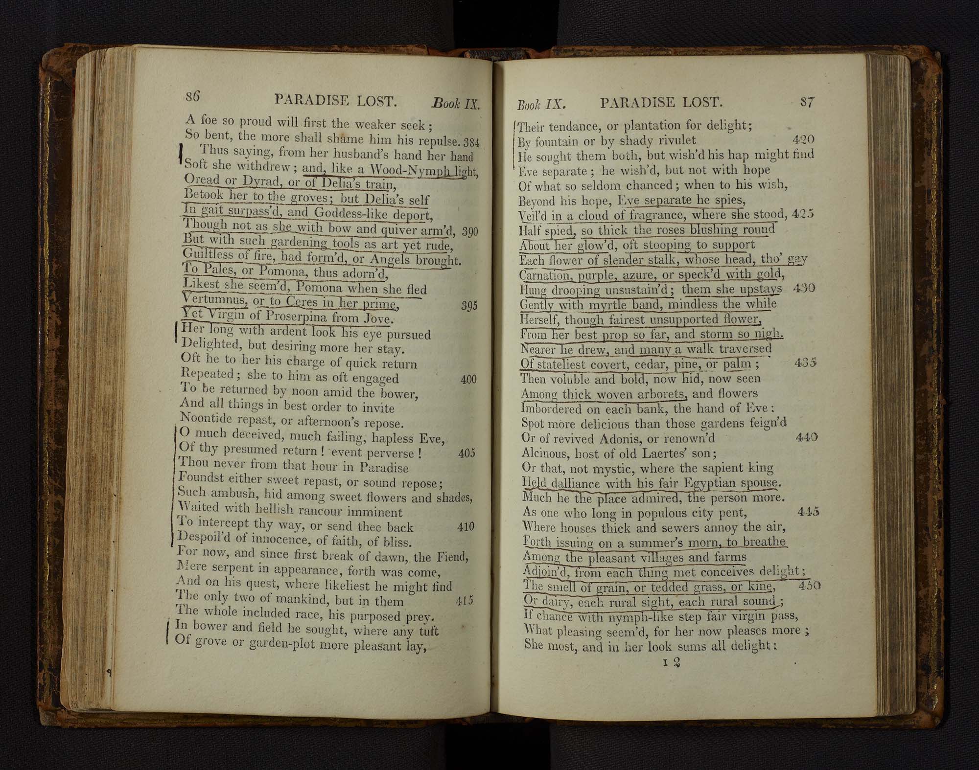 Keats’ copy of Paradise Lost: A direct channel to the poet’s thoughts ...