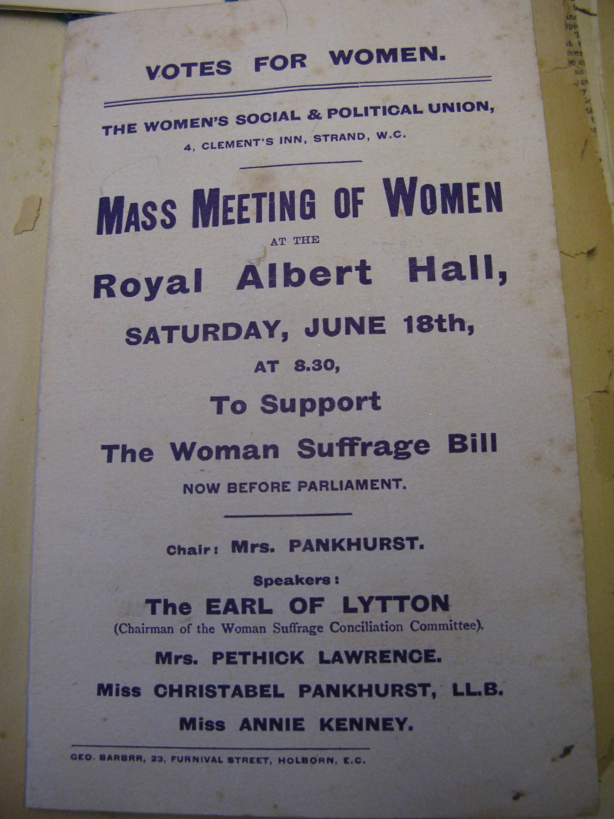 The Suffragette surveillance photos that tell the story of Votes for ...