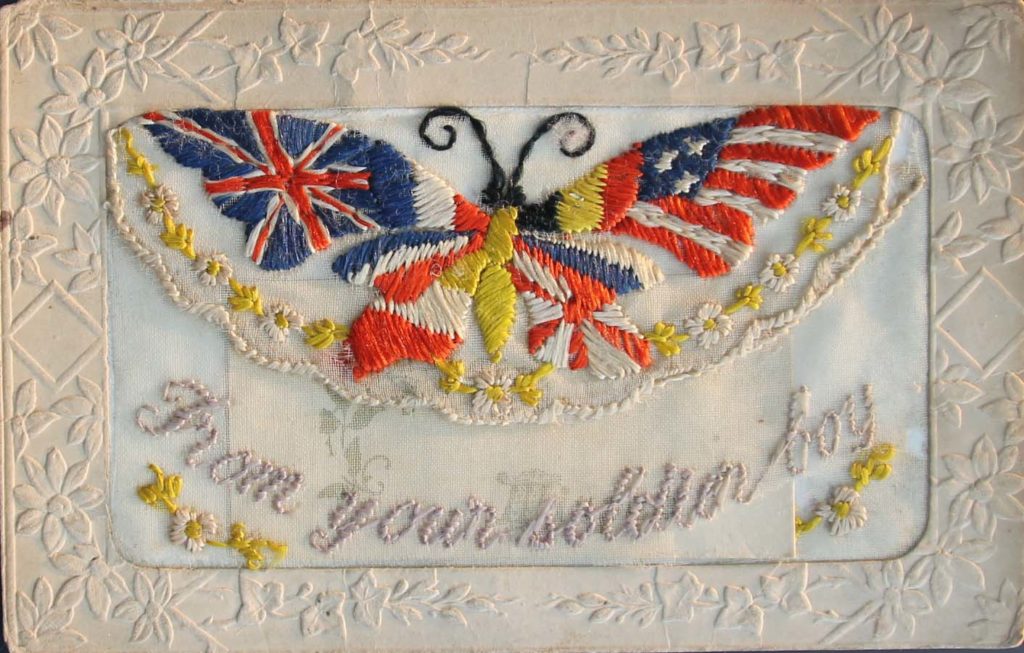 From your soldier boy: Silk postcards of the First World War – Museum Crush