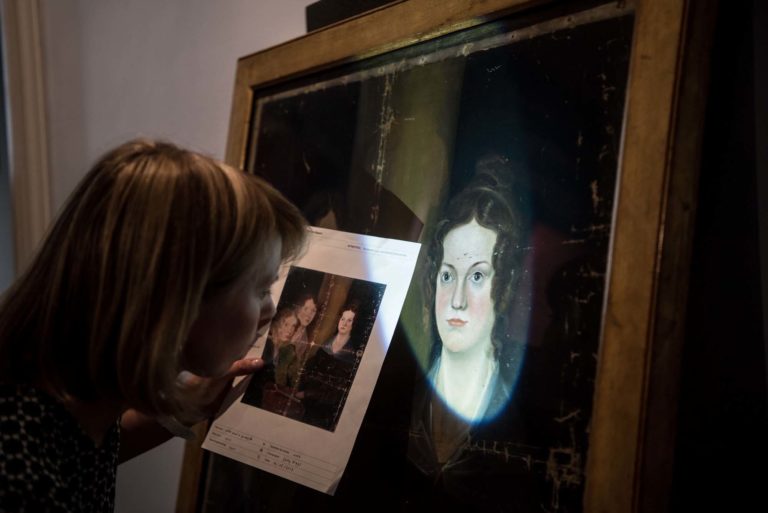 Branwell Brontë’s famous portrait of his sisters – at home in Haworth ...