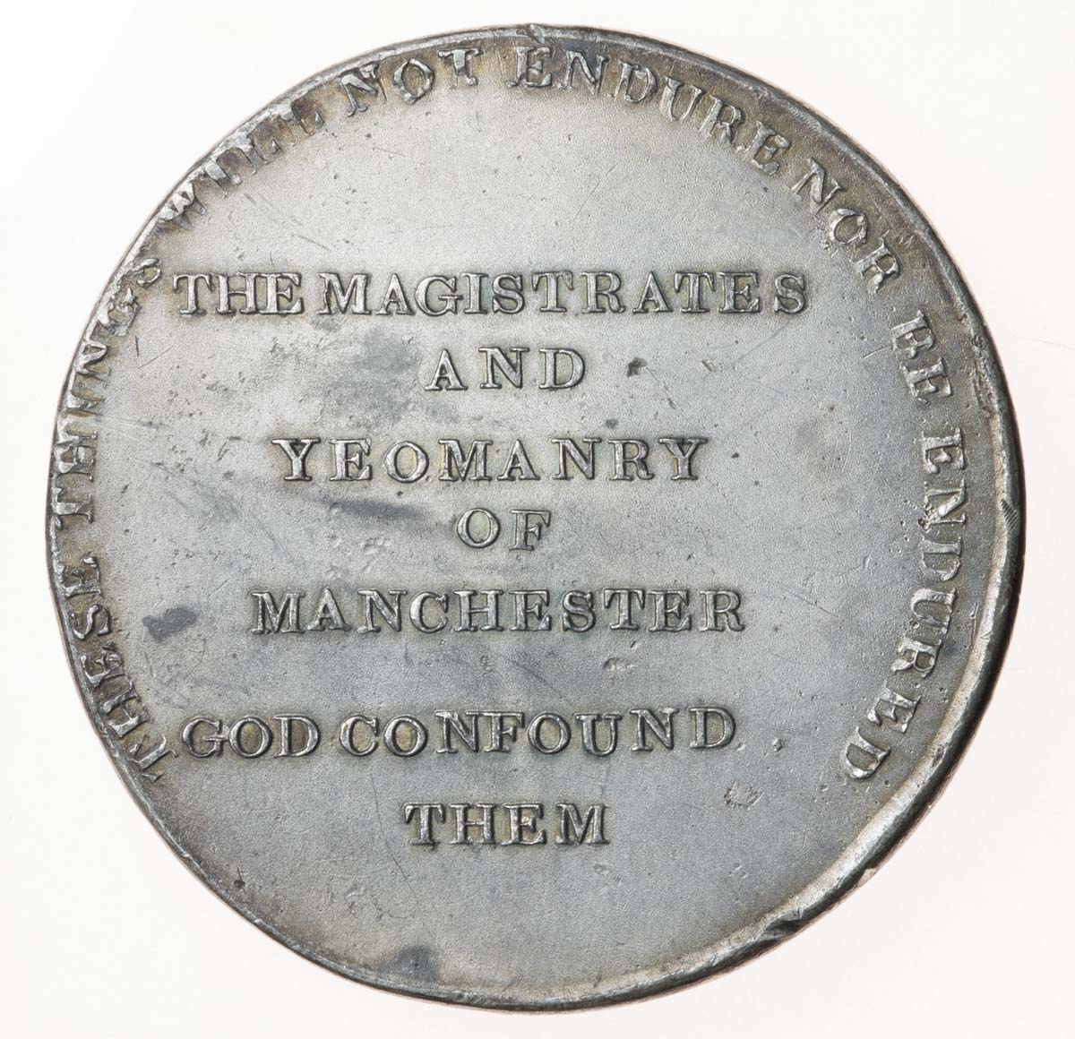 The rare medal commemorating the Peterloo Massacre – Museum Crush