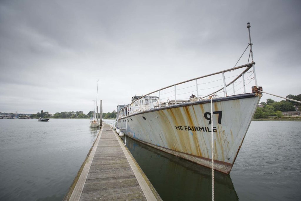Rare wooden WWII warship heads into dry dock for conservation – Museum ...