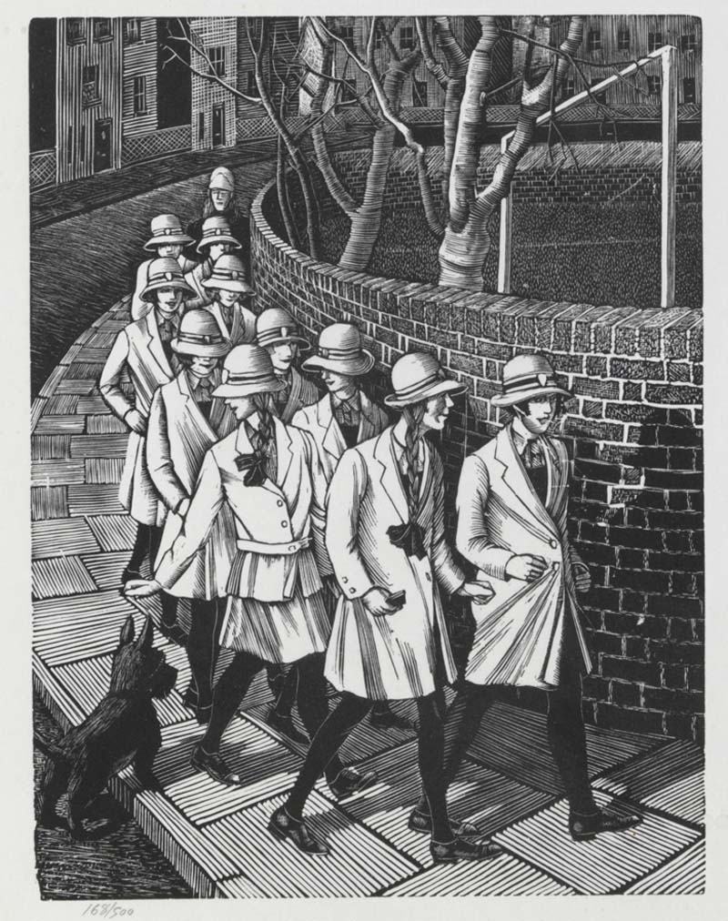 Mr and Mrs Ravilious reunited at the Fry Art Gallery – Museum Crush