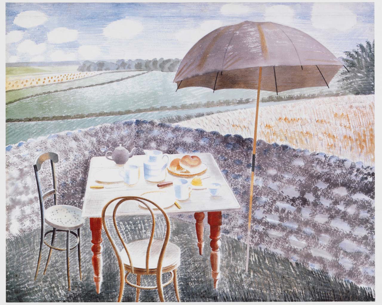 Mr and Mrs Ravilious reunited at the Fry Art Gallery – Museum Crush