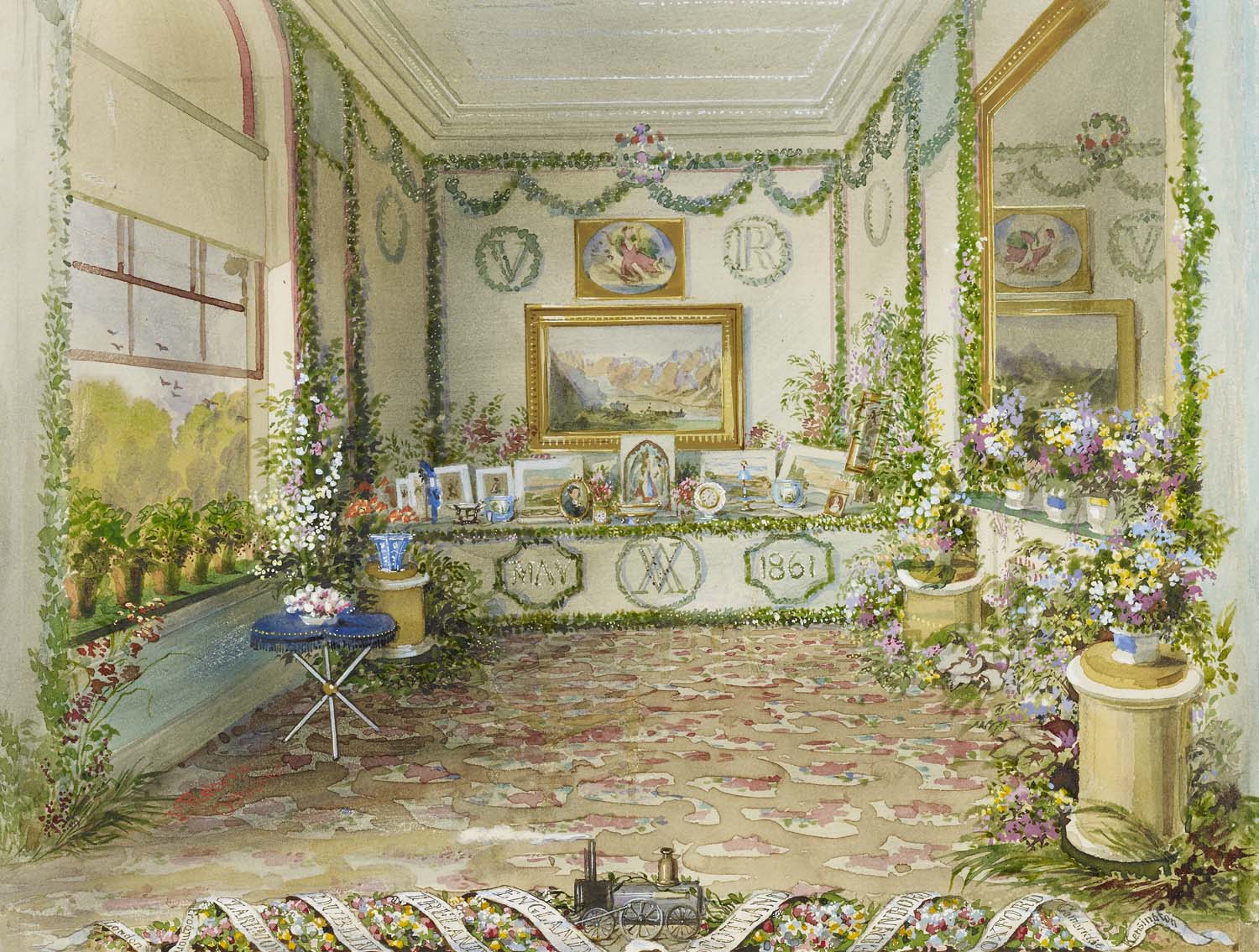 How Victoria and Albert celebrated their reign through watercolour ...