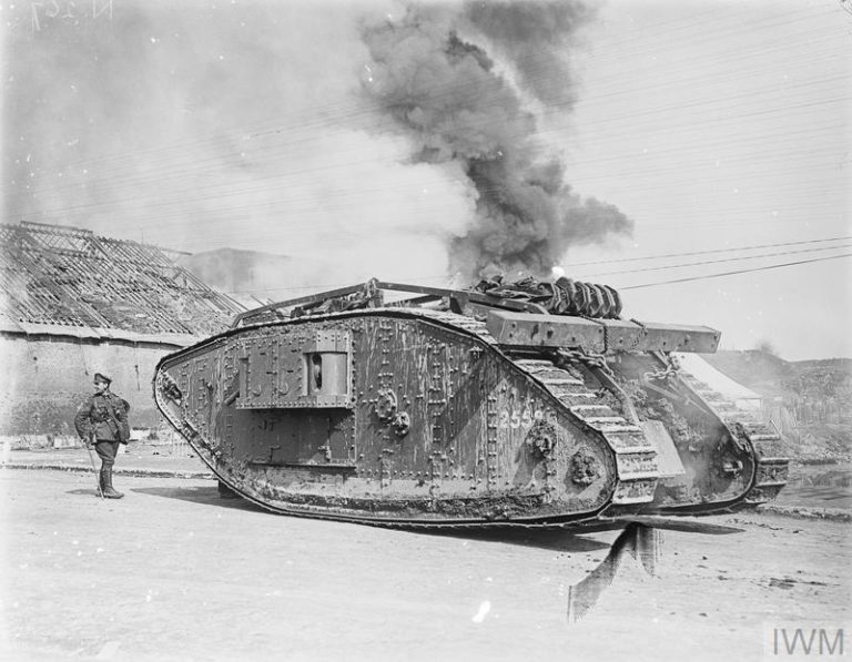 Britain’s last remaining First World War tank on display in a town ...