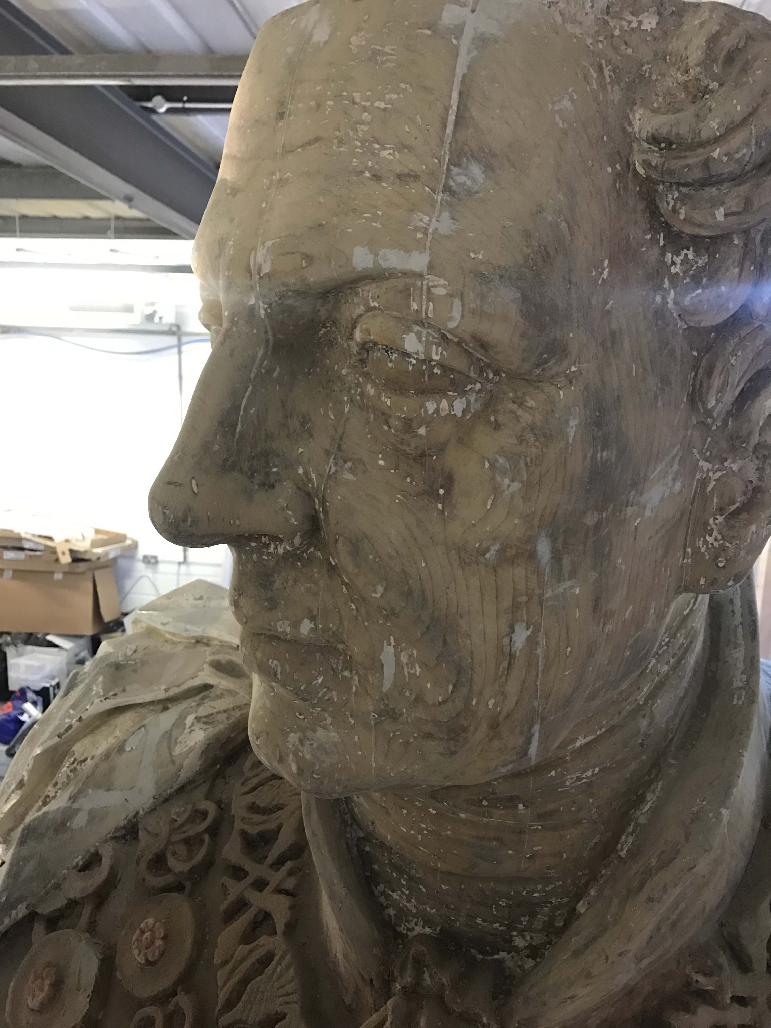 Majestic ships’ figureheads saved, conserved and heading home to ...