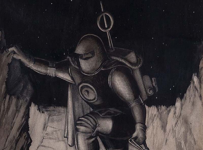 The British Interplanetary Society Lunar Spacesuit – Museum Crush