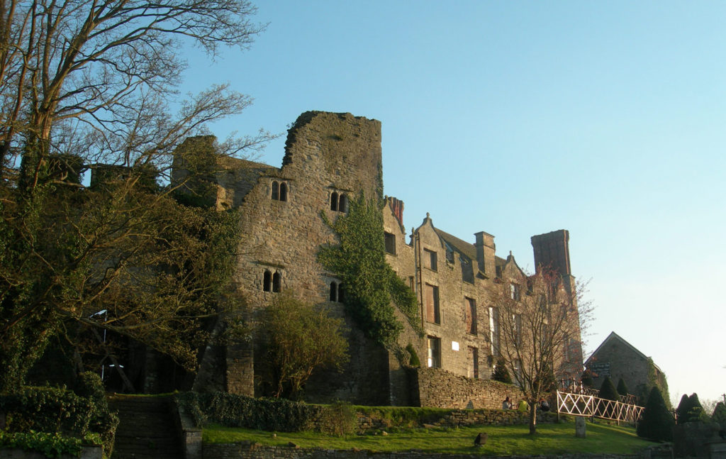 Centuries-old Norman head and trebuchet ball found where they fell at ...