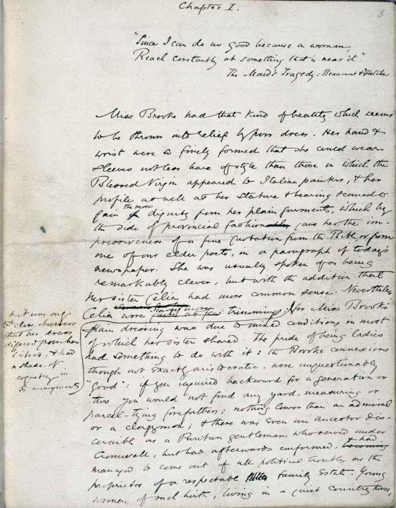 The secrets of George Eliot’s Middlemarch manuscript – Museum Crush
