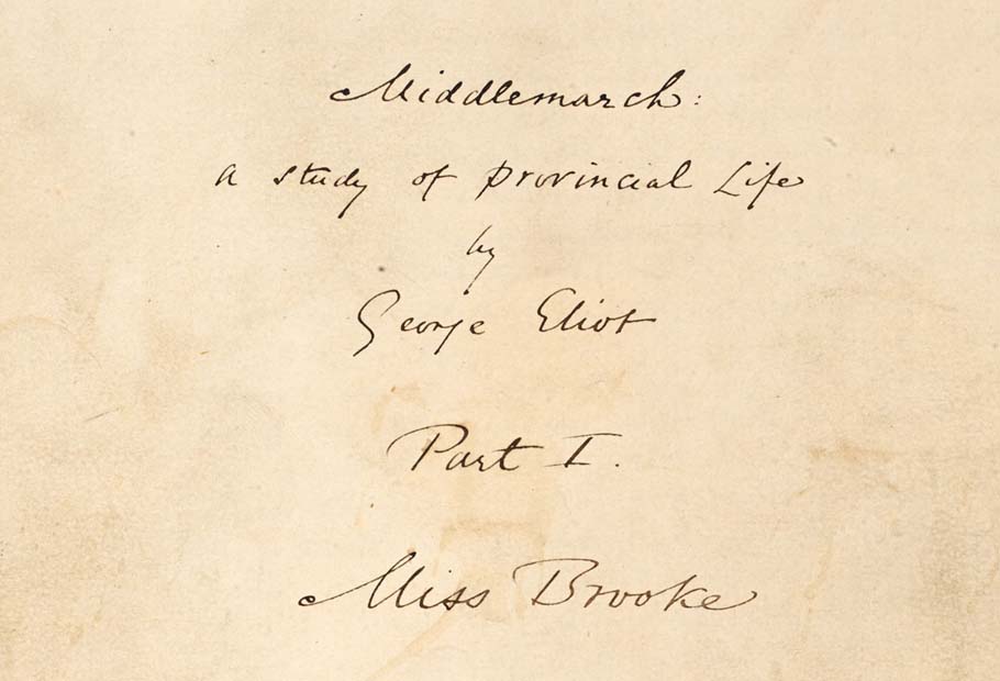The secrets of George Eliot’s Middlemarch manuscript – Museum Crush