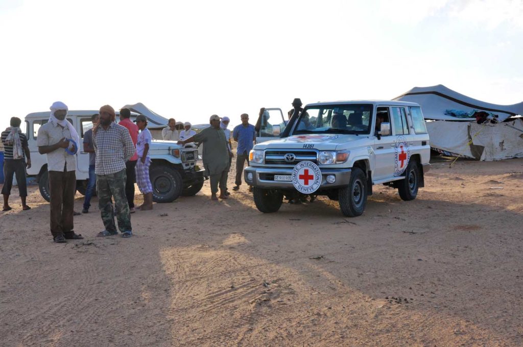 The off road vehicle helping to tell the story of the Aid Worker ...