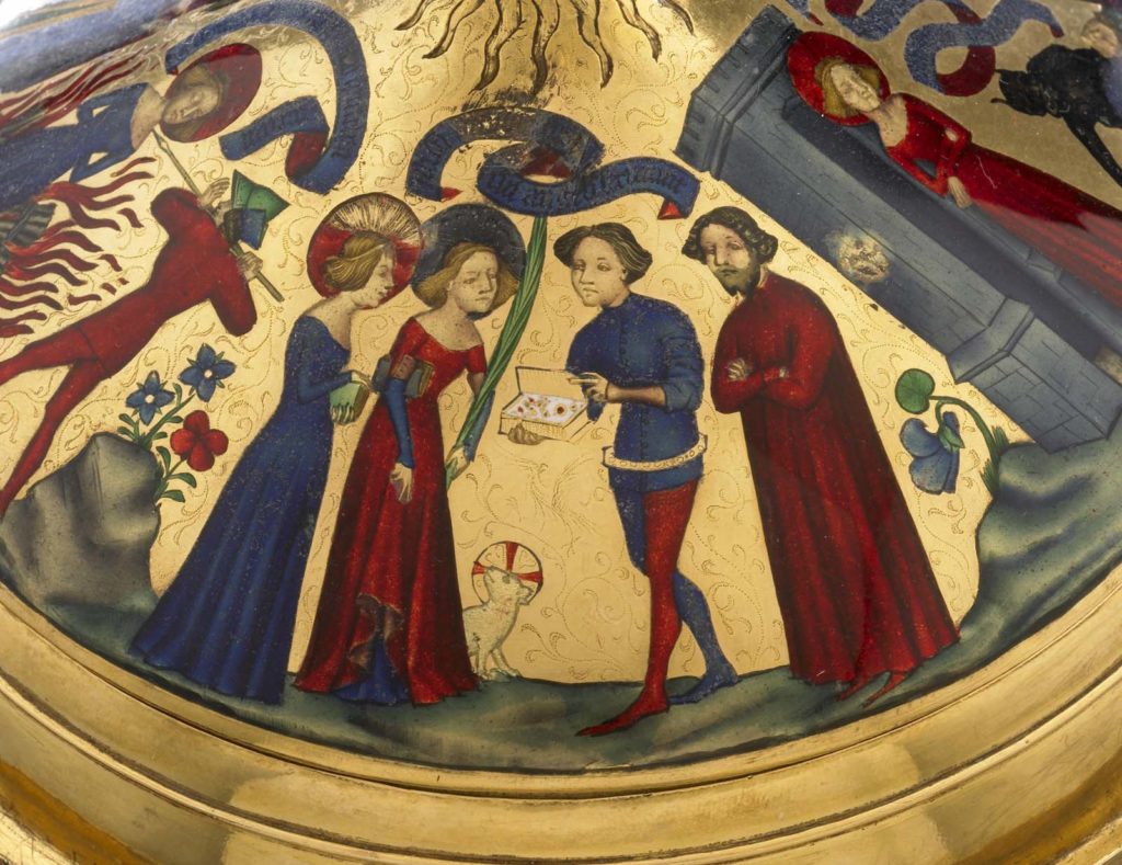 The medieval cup of solid gold and the violent death of St Agnes ...