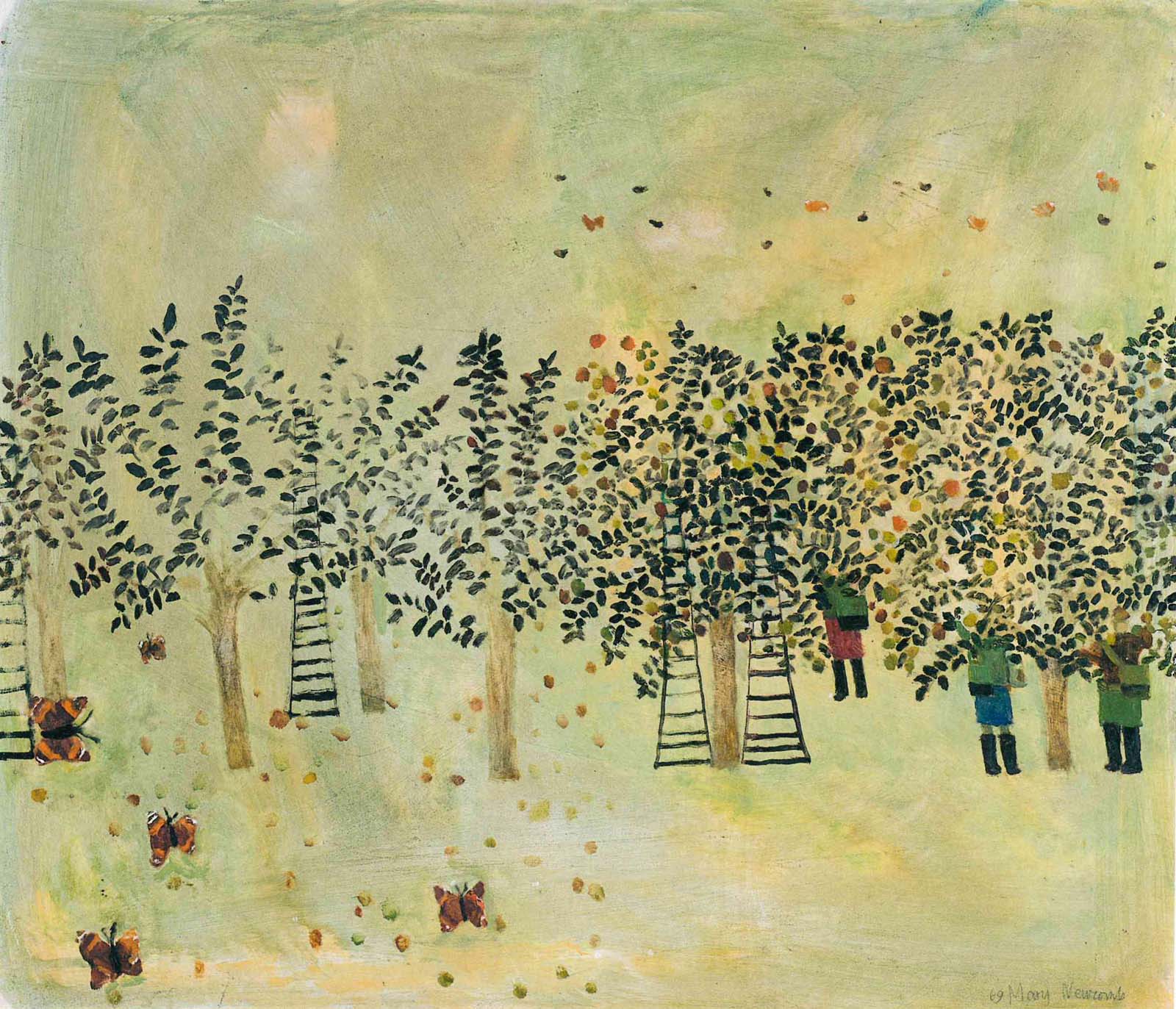 Nature’s Canvas: Mary Newcomb’s vision of the British countryside ...