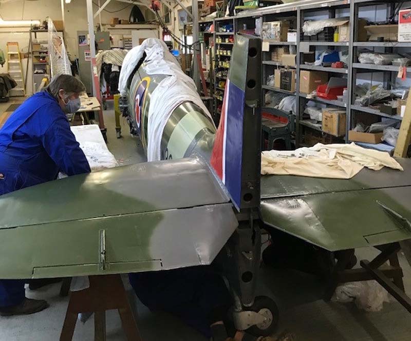 Stoke’s restored Spitfire to be unveiled in new glass gallery – Museum ...