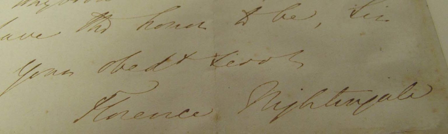 The Florence Nightingale letter illuminating Victorian lives – Museum Crush