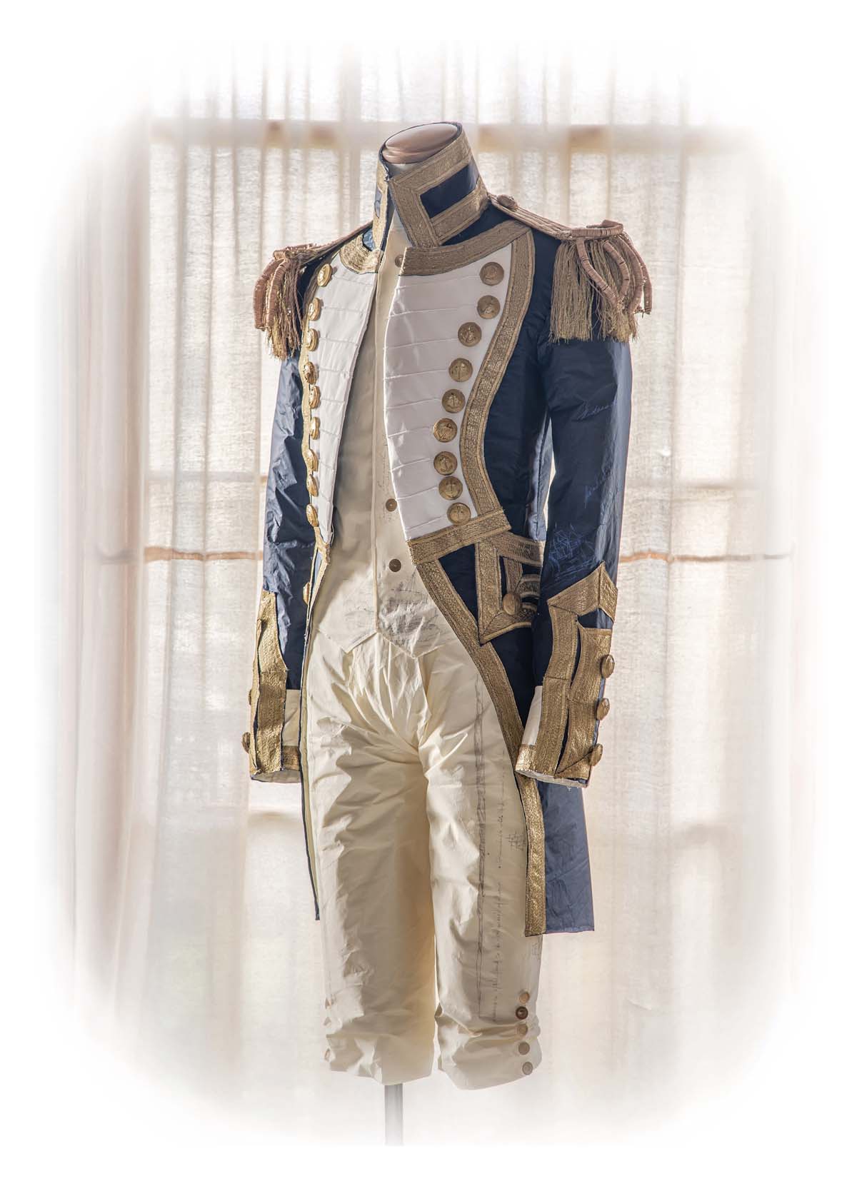 Regency fashion and history reworked in paper at the Royal Pavilion ...