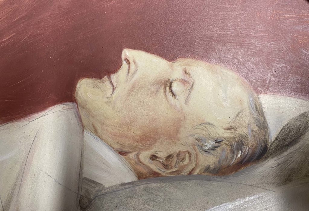 The deathbed portrait highlighting a controversial history at Beckford ...