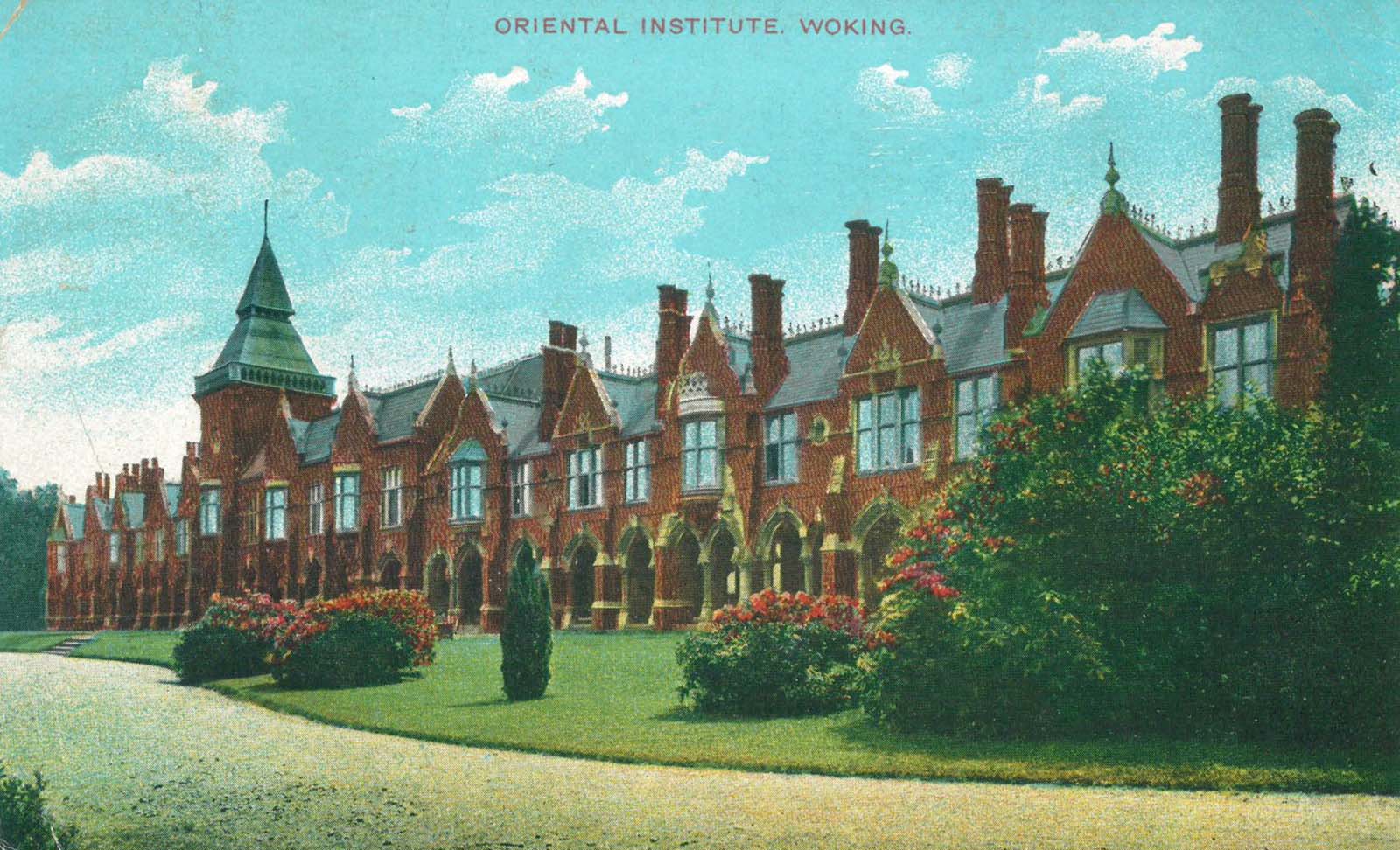 The stained glass windows of Woking’s long lost Royal Dramatic College ...
