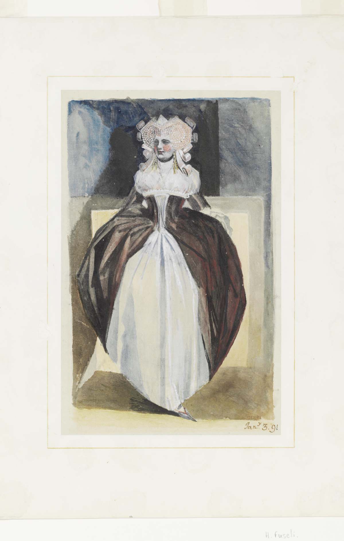 Fashion, Fantasy, Fetishism: The private sketches of Henri Fuseli ...