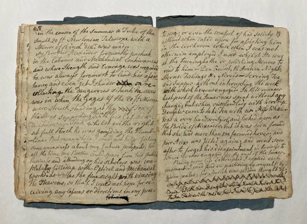 The handwritten manuscript illuminating the life of astronomer Caroline ...