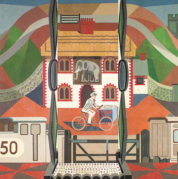 A Bawden-Piper pair of mid century murals reunited at Waddesdon ...