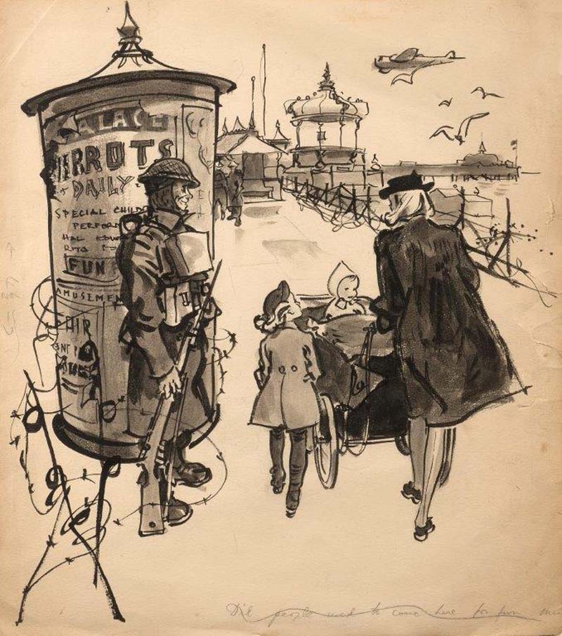 A personal collection of World War Two artworks revealed at Soldiers of ...